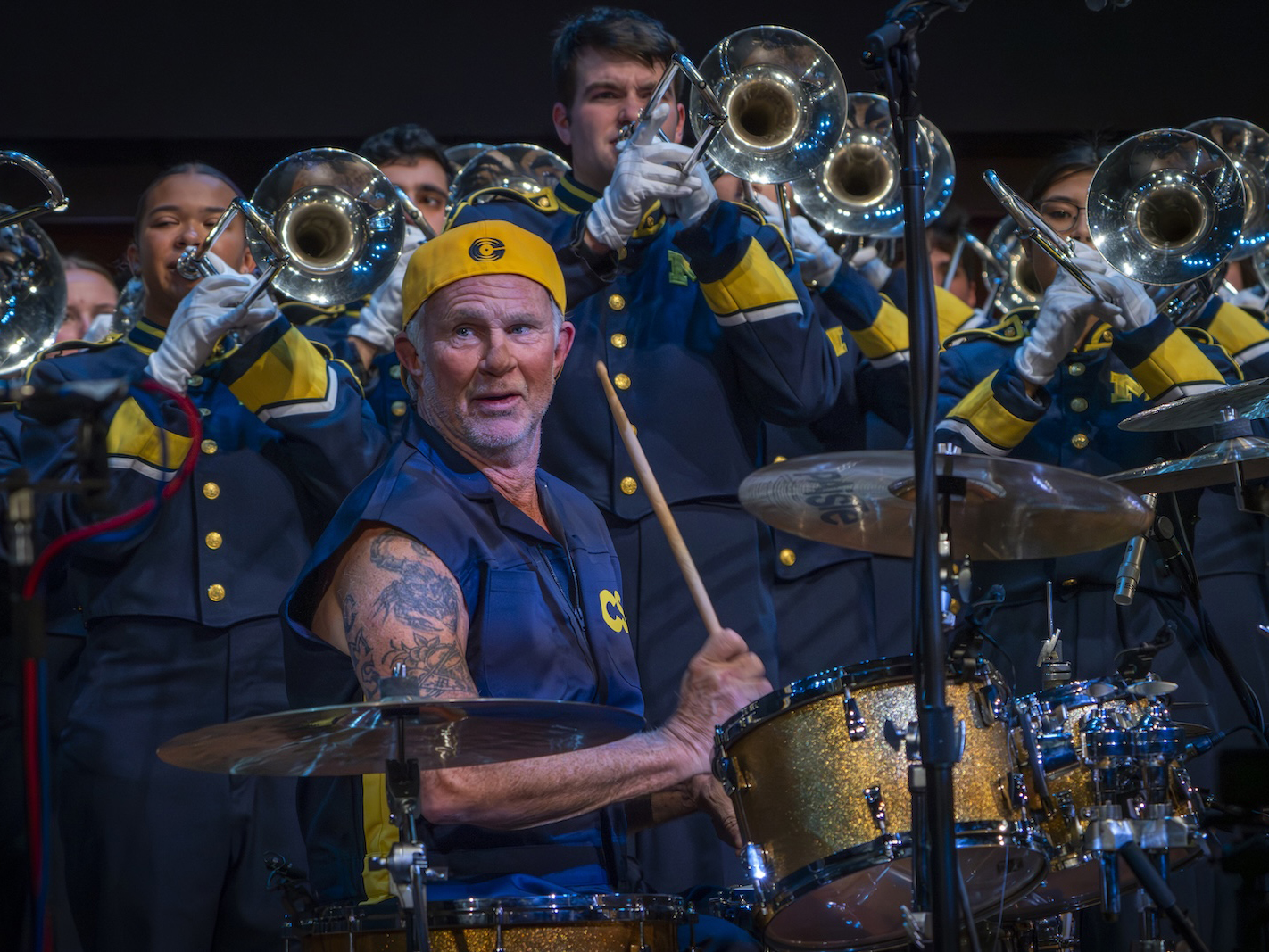 Red Hot Chili Peppers' Chad Smith Drums Up Gift of Music Education at U ...