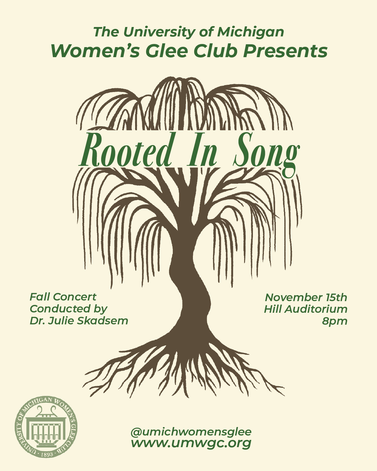 15 November 2025 - Women's Glee Club Fall Concert - University of ...